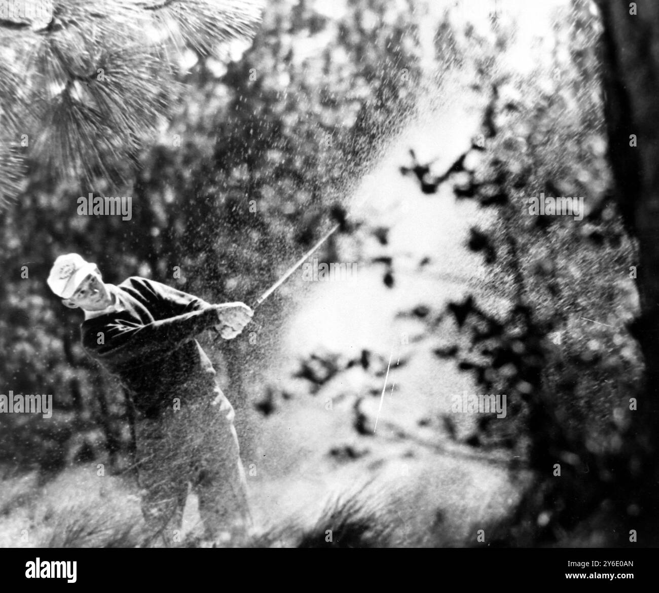 HARRIS LABRON GOLF ACTION / ; 9 FEBRUARY 1963 Stock Photo - Alamy