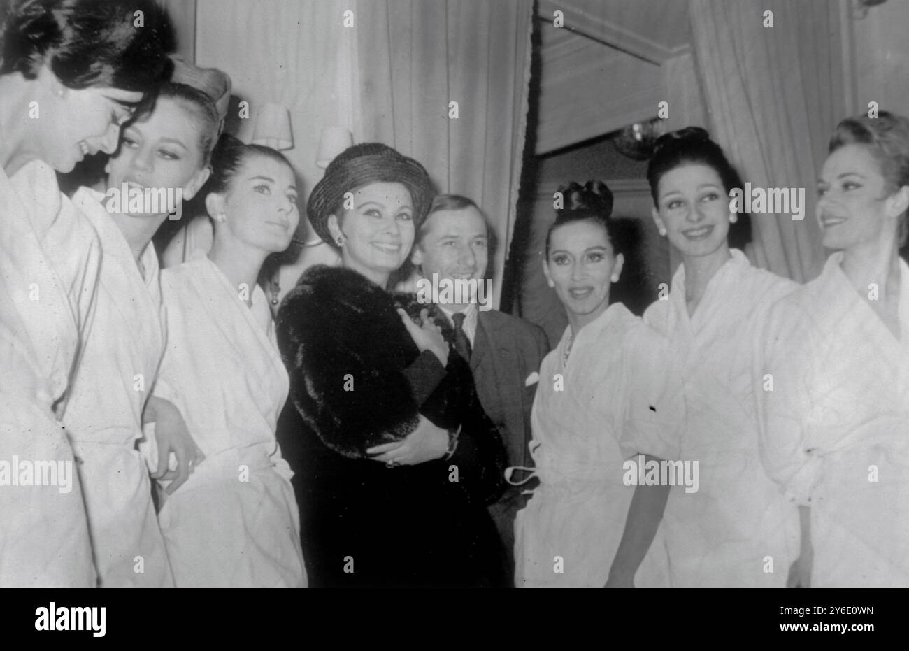 Marc bohan sophia loren hi-res stock photography and images - Alamy