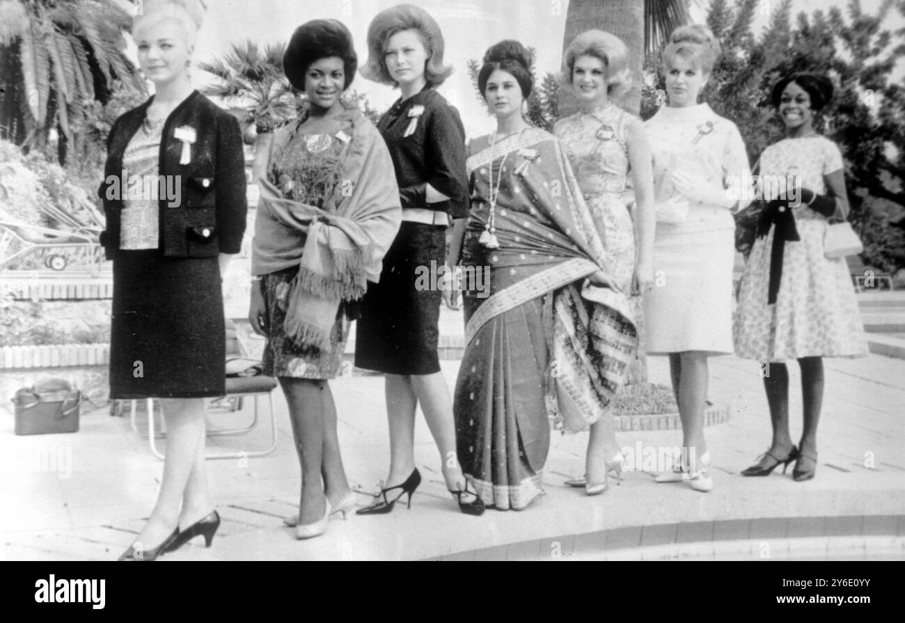 SHIRLE KEENEDE MISS INDIA AT MISS UN UNITED NATIONS LINEUP / ; 4 ...