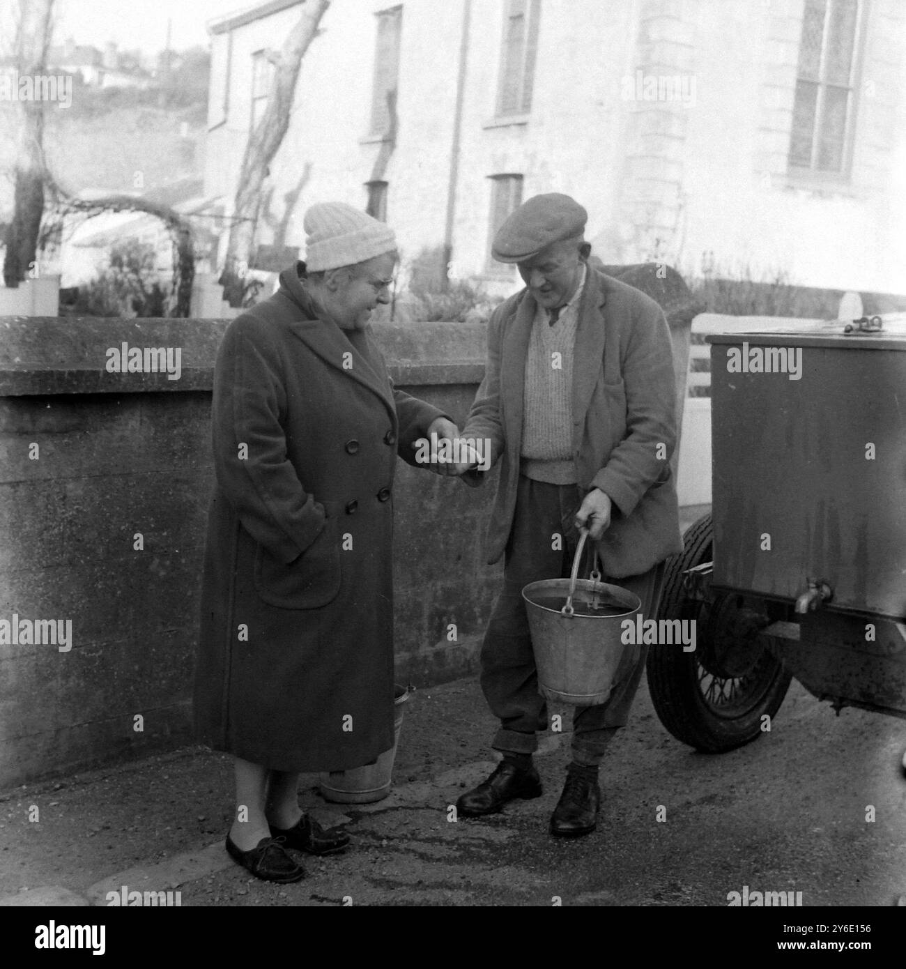 JOHN BAWDEN AND MADELAINE BEHENNA IN CHASEWATER CORNWAL / ; 1 FEBRUARY ...