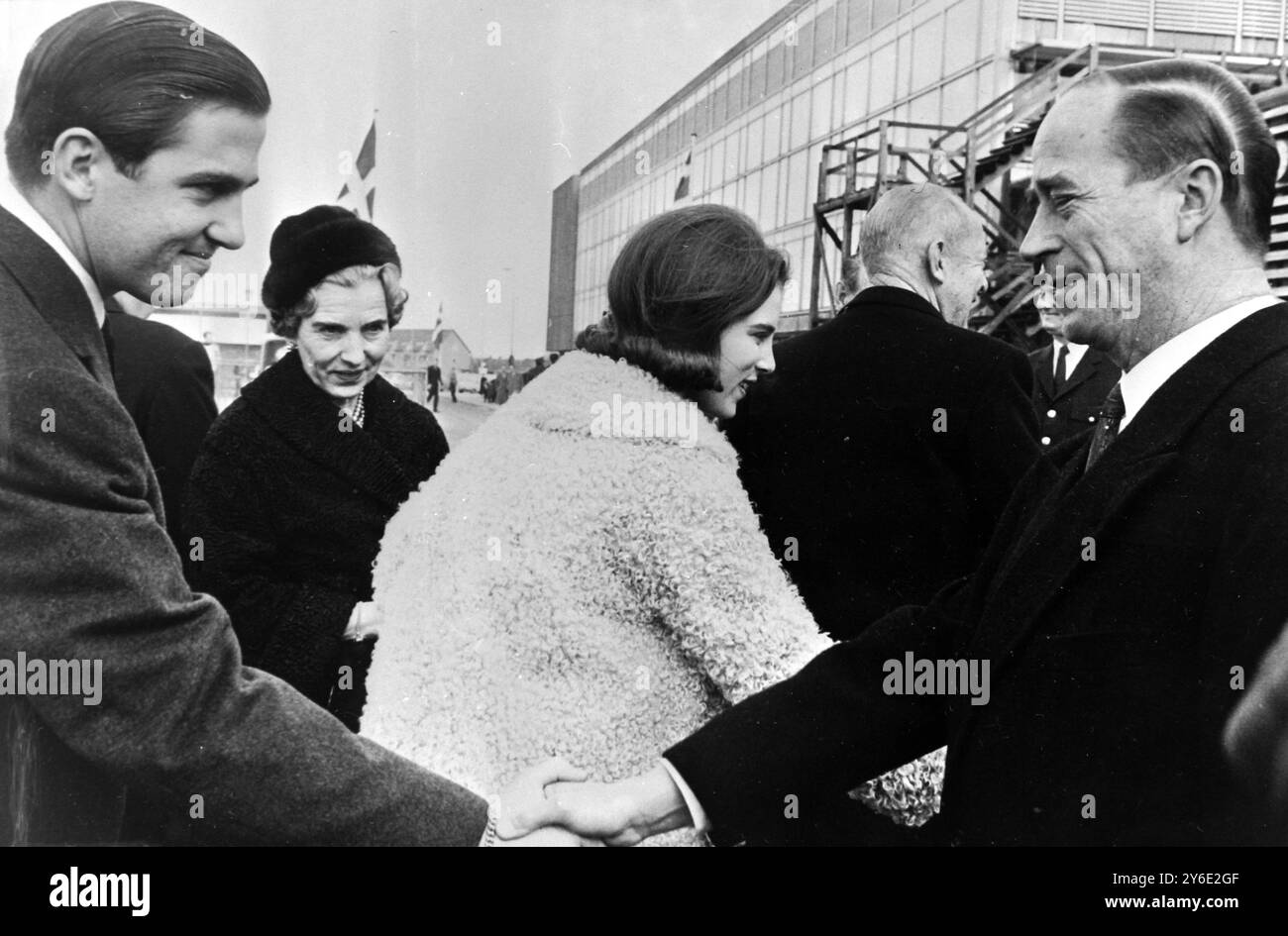 QUEEN INGRID, PRINCESS ANNE-MARIE, KING FREDERICK AND PRINCE ...