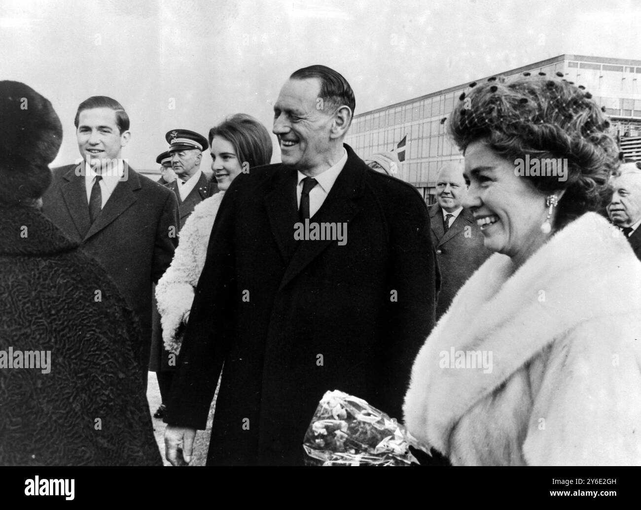 QUEEN INGRID, PRINCESS ANNE-MARIE, KING FREDERICK AND PRINCE ...