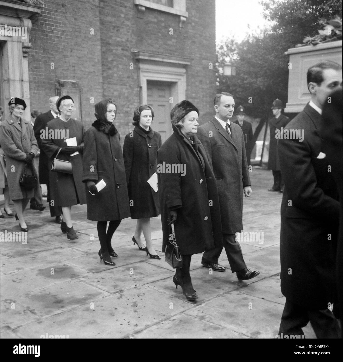 FUNERAL OF BRITISH LABOUR PARTY LEADER HUGH GAITSKELL / ; 23 JANUARY ...