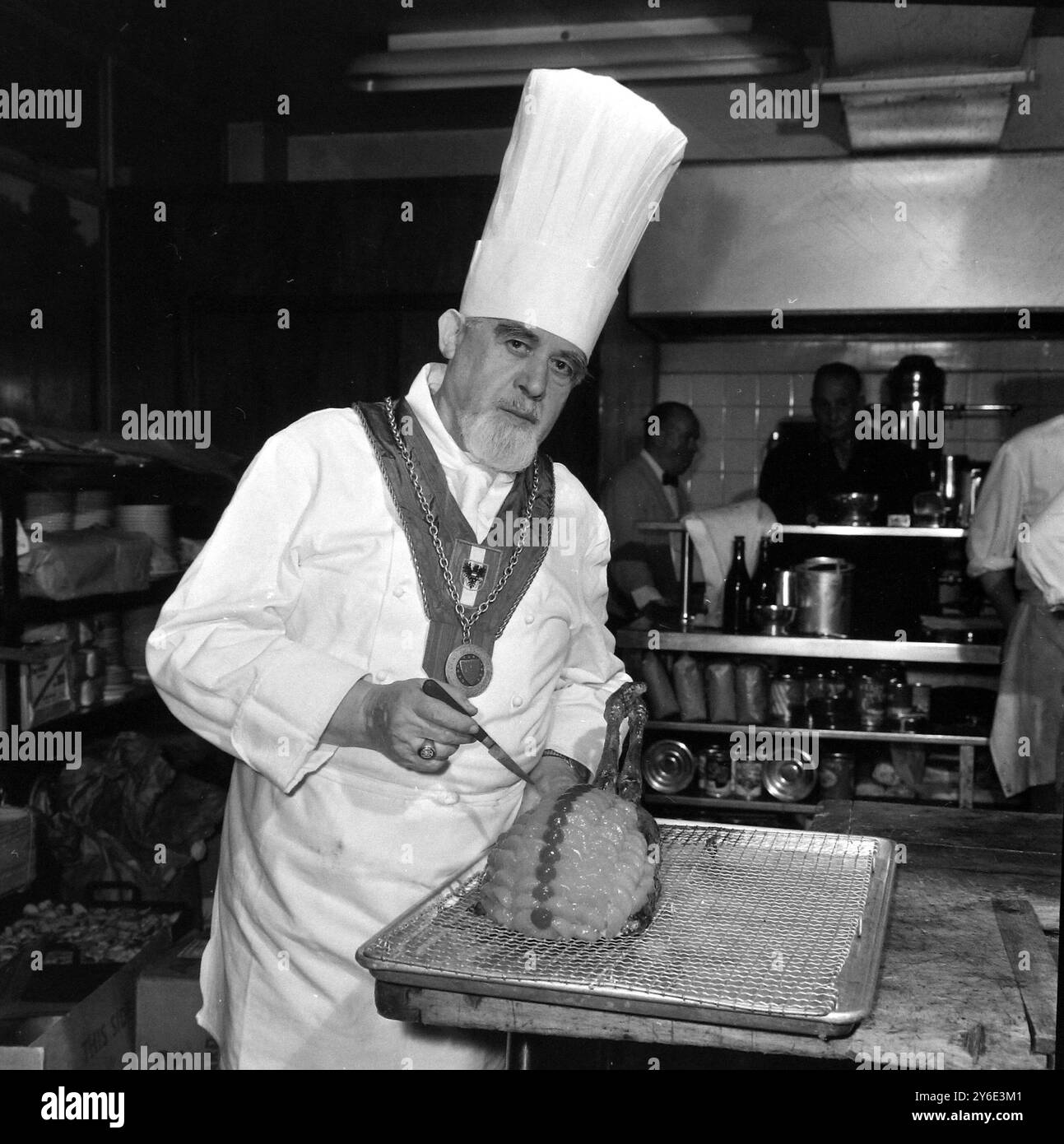 Hotel food archive Black and White Stock Photos & Images - Alamy