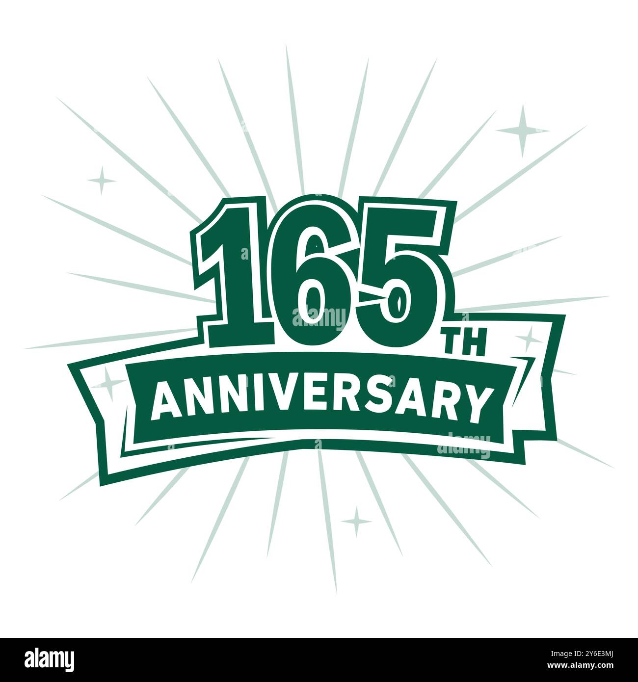 165 years logo hi-res stock photography and images - Alamy