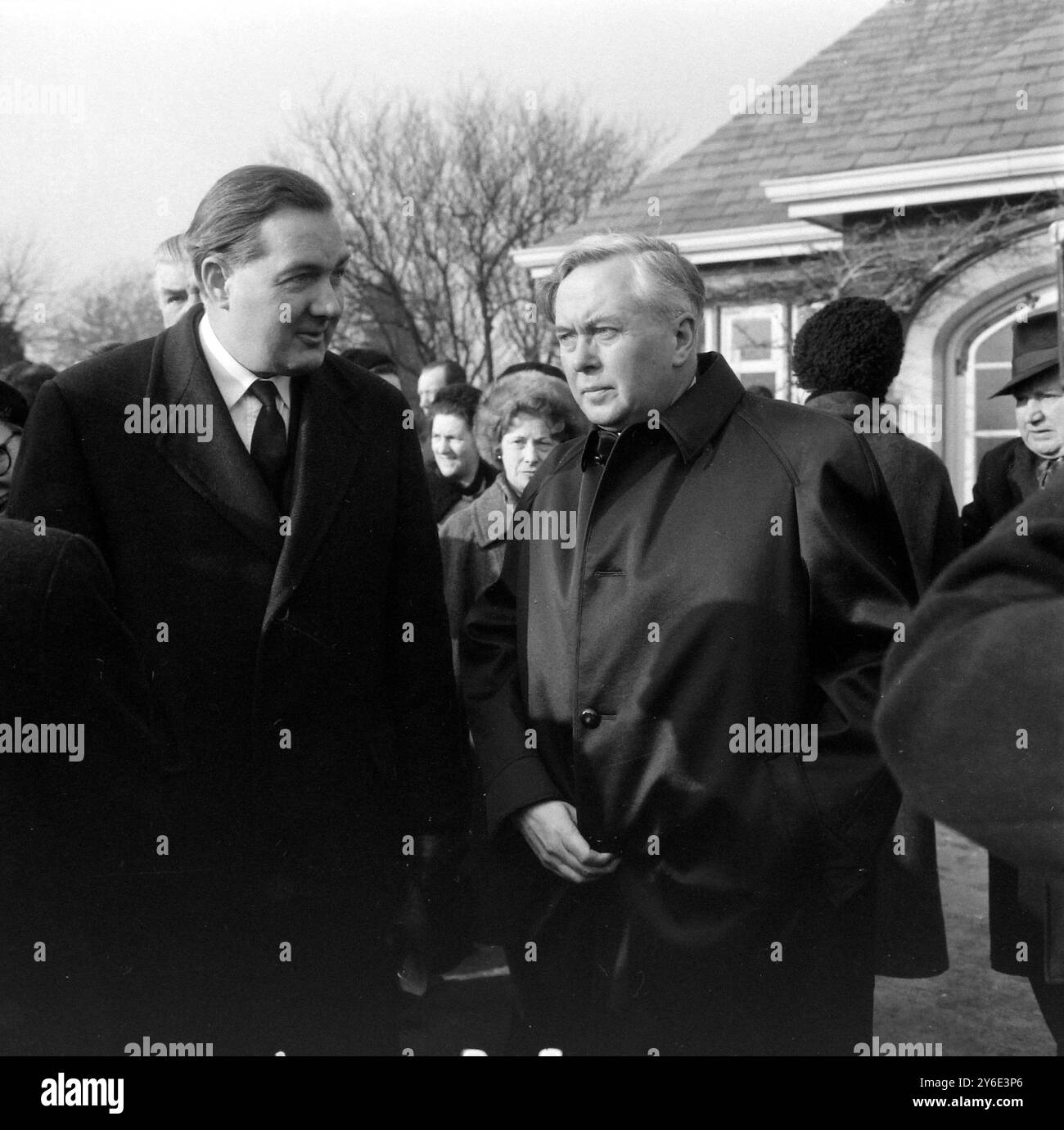 FUNERALS PHILIPS MORGAN JAMES CALLAGHAN AND HAROLD WILSON ; 22 JANUARY ...