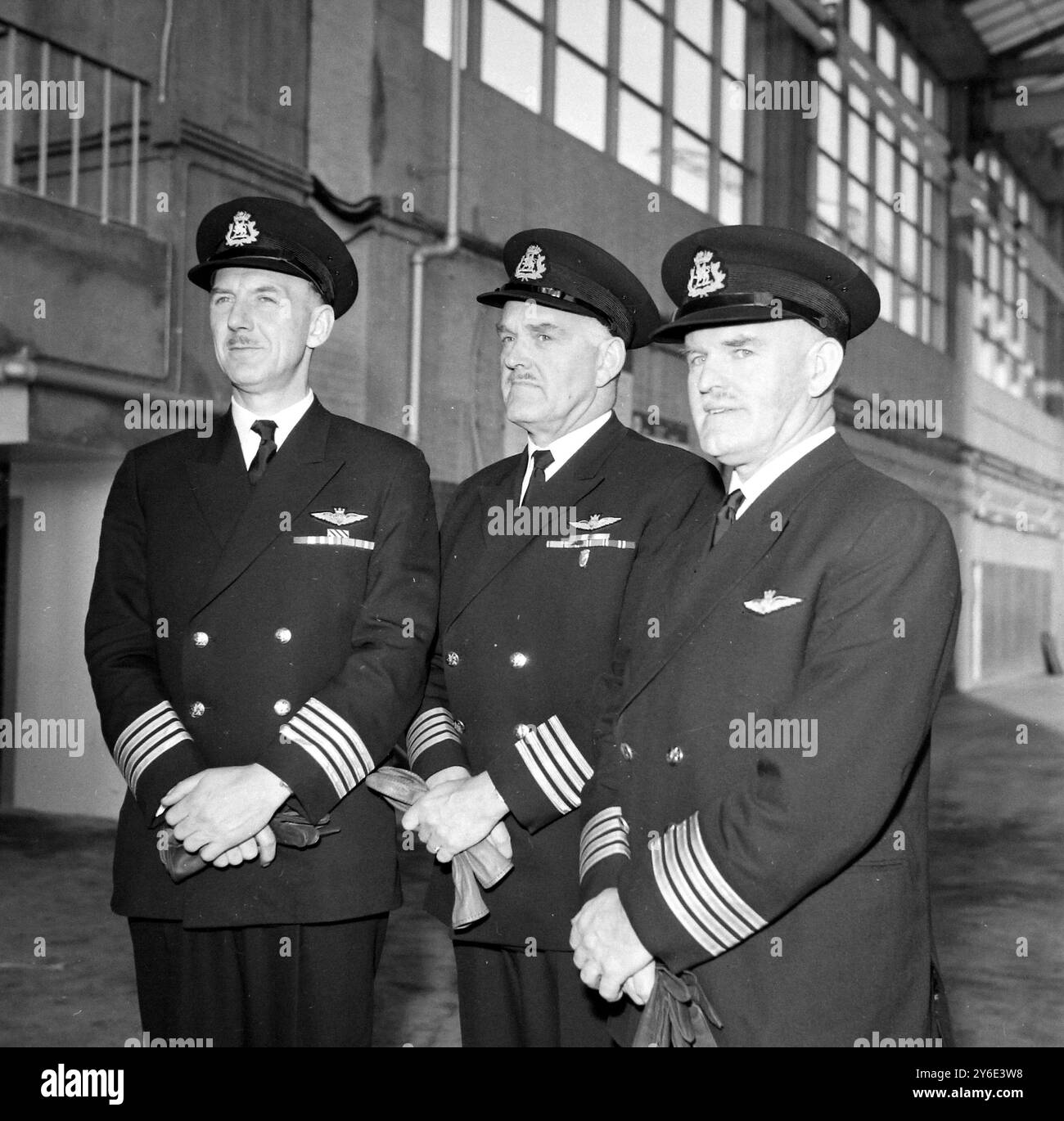 CAPTAINS JAMES TATE PERCY, THOMAS NISBET AND ALLEN ANDREW AT LONDON ...