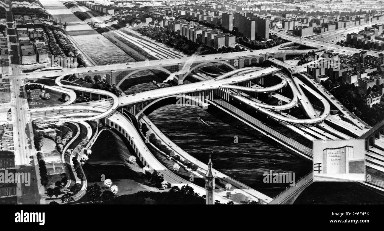 Alexander hamilton bridge hi-res stock photography and images - Alamy