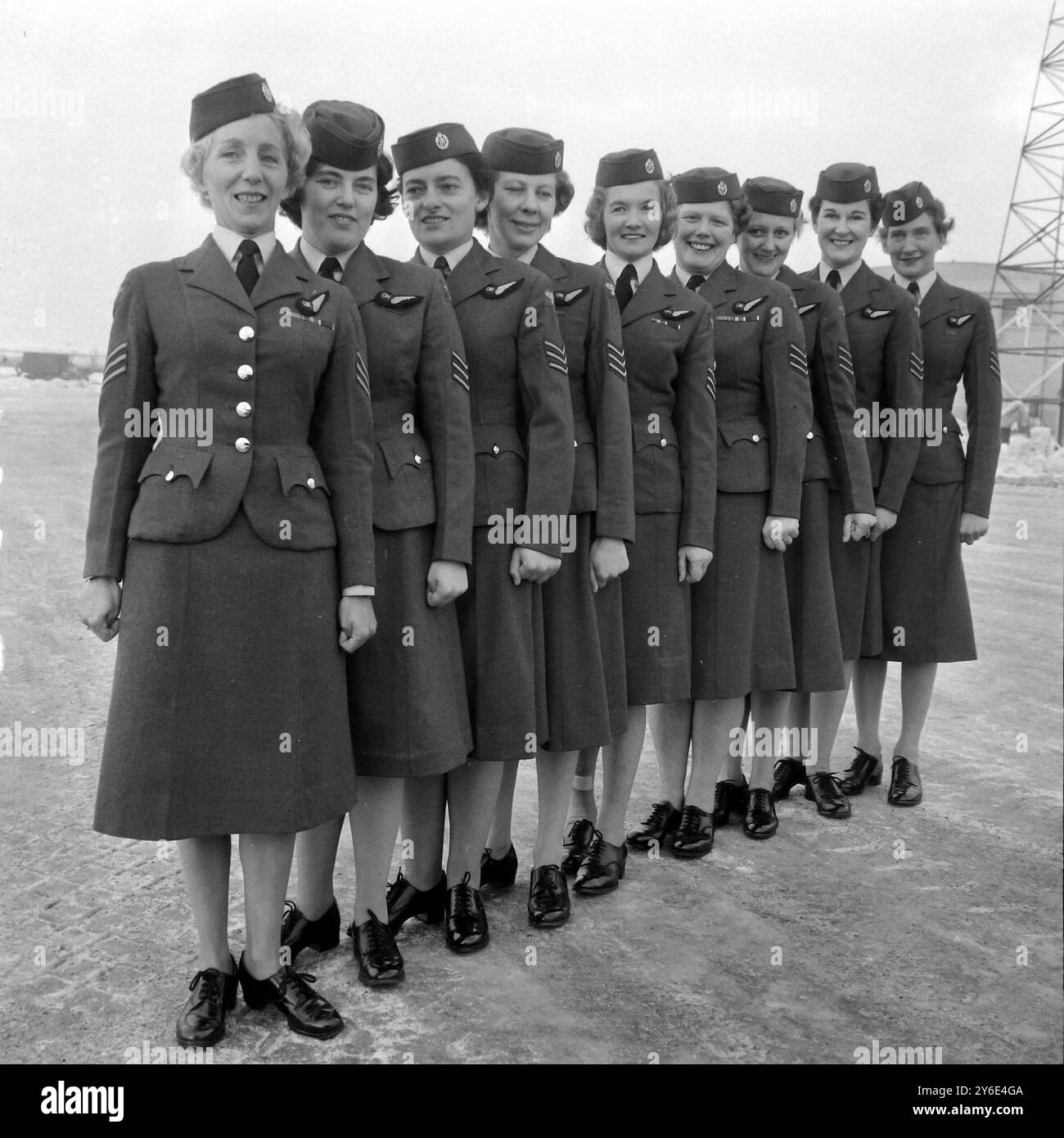 ANNE BOWDEN A FLIGHT SERGEANT 1ST WOMAN GET AIR COMMAND / ; 15 JANUARY ...
