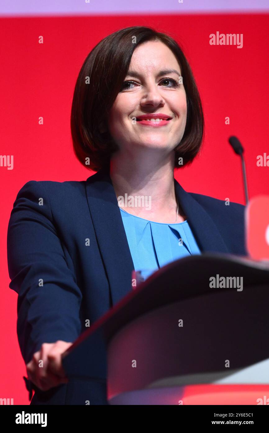 Liverpool, UK. 25 September 2024. Secretary of State for Education ...