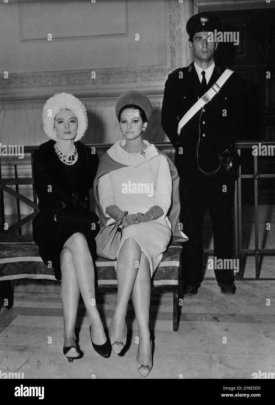 Claudia cardinale pink panther 1963 Black and White Stock Photos ...