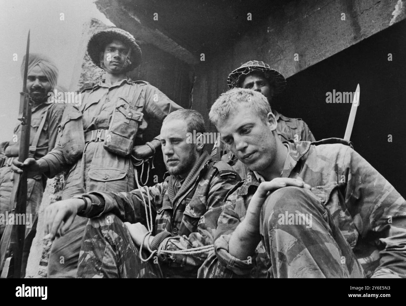 6 JANUARY 1963 MERCENARIES, JEAN DEMERVEILLEUX OF BELGIUM AND BELLA ...