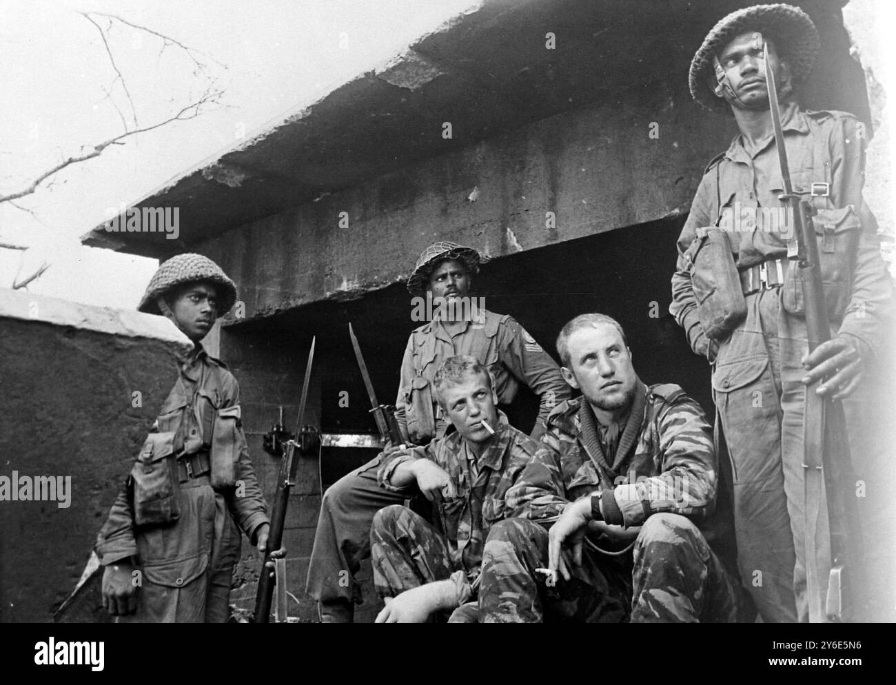 MERCENARIES SABADOS AND DEMERVEILLEUX AFTER CAPTURE IN KATANGA ; 6 ...