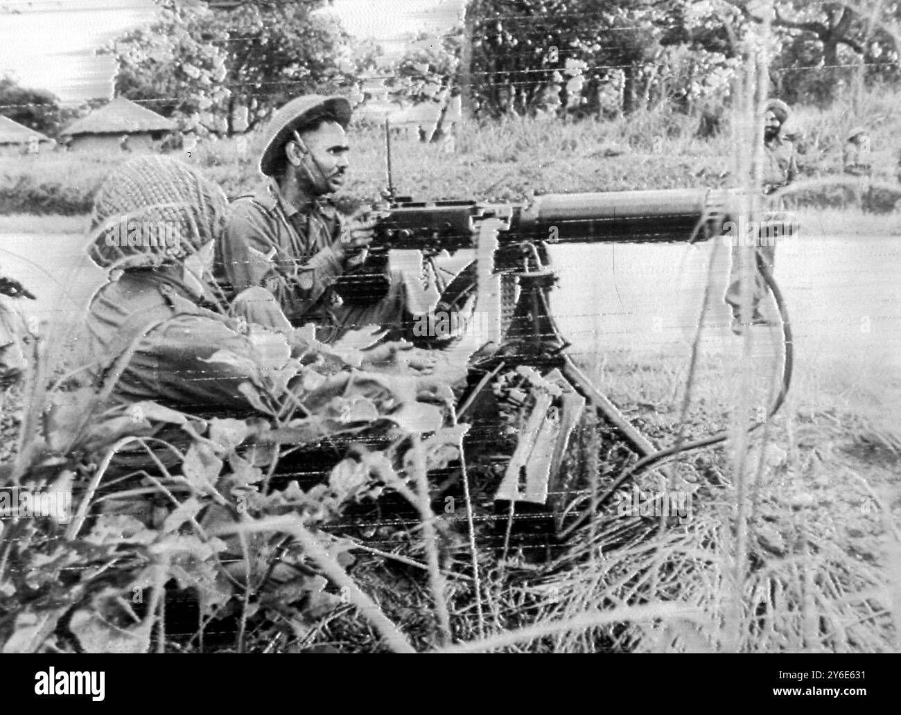 TROOPS INDIAN UN UNITED NATIONS TROOPS WITH MACHINE GUN IN ELIZABETH ...