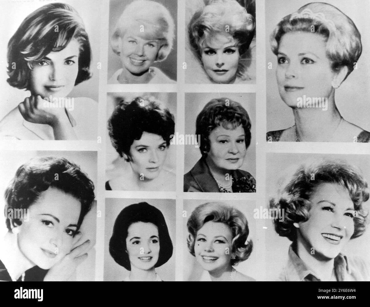 JAQUELINE JACKIE KENNEDY ONE OF BEST COIFFURED WOMEN / ; 29 DECEMBER ...
