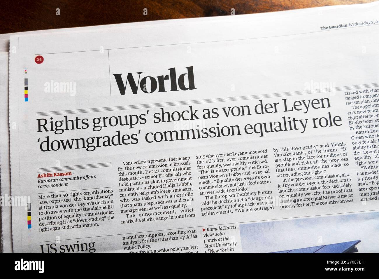 'Rights groups' shock as von der Leyen 'downgrades' commission equality ...