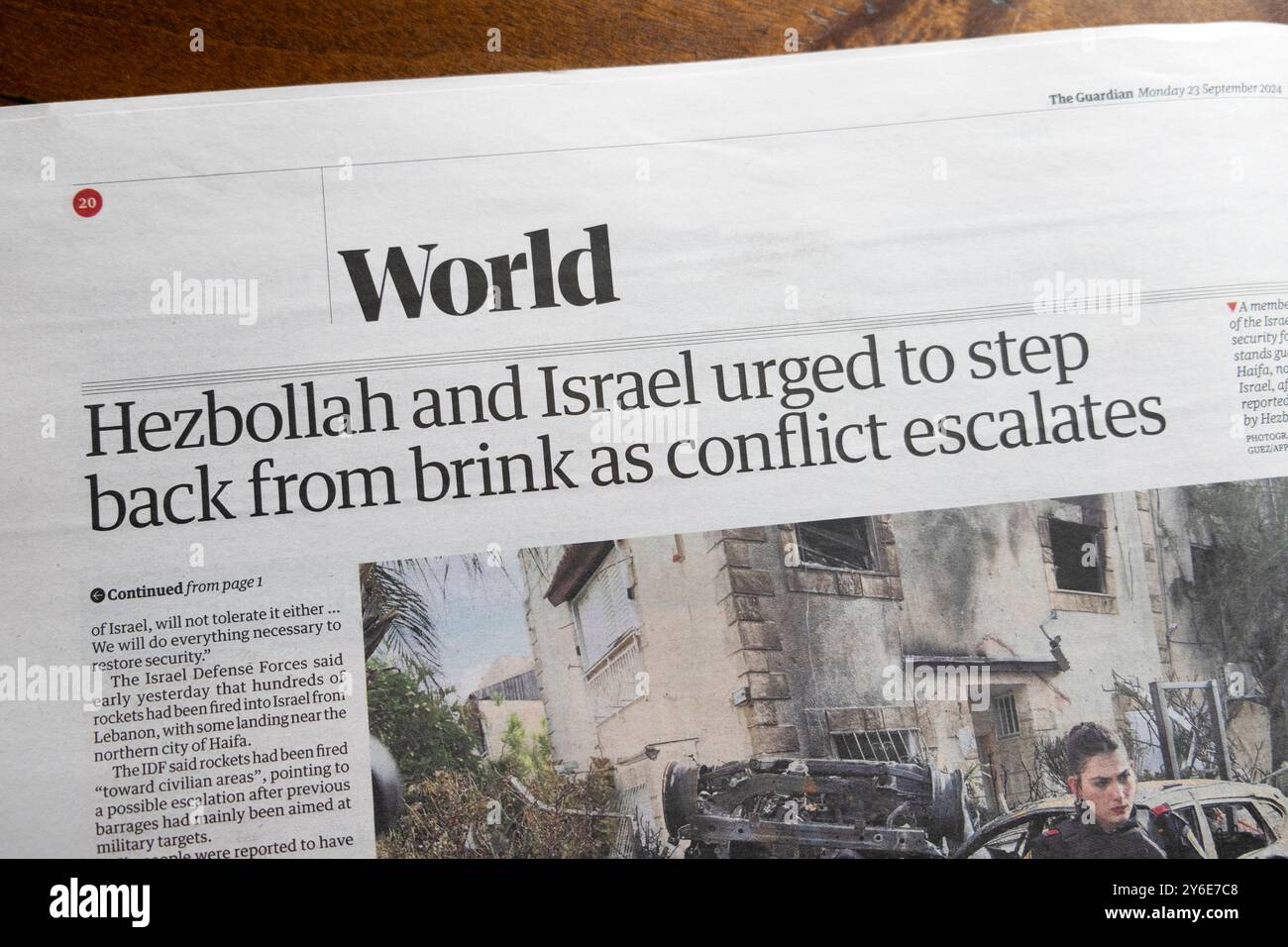 'Hezbollah and Israel urged to step back from brink as conflict ...