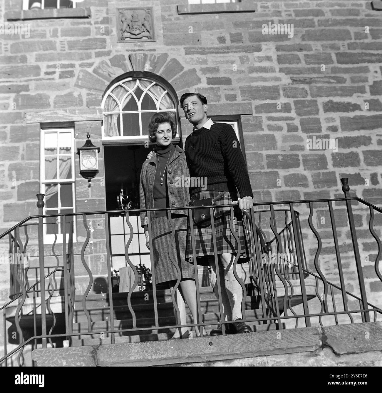 PRINCESS ALEXANDRA AND ANGUS JAMES BRUCE OGILVY AT CASTLE GROUNDS ...