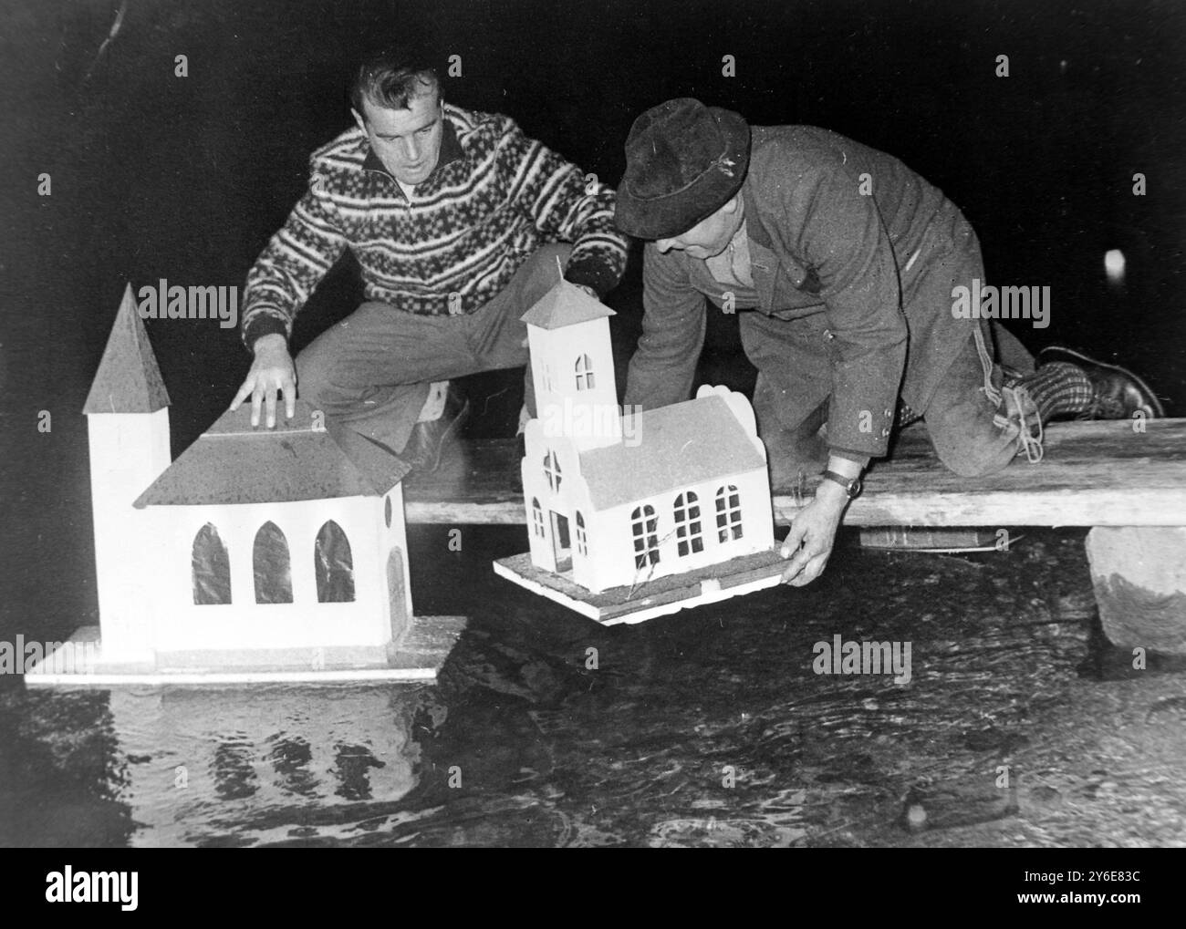 TRADITIONS FLOATING CHURCHES HOMES AFTER BLESSING AMPER RIVER ; 16 ...