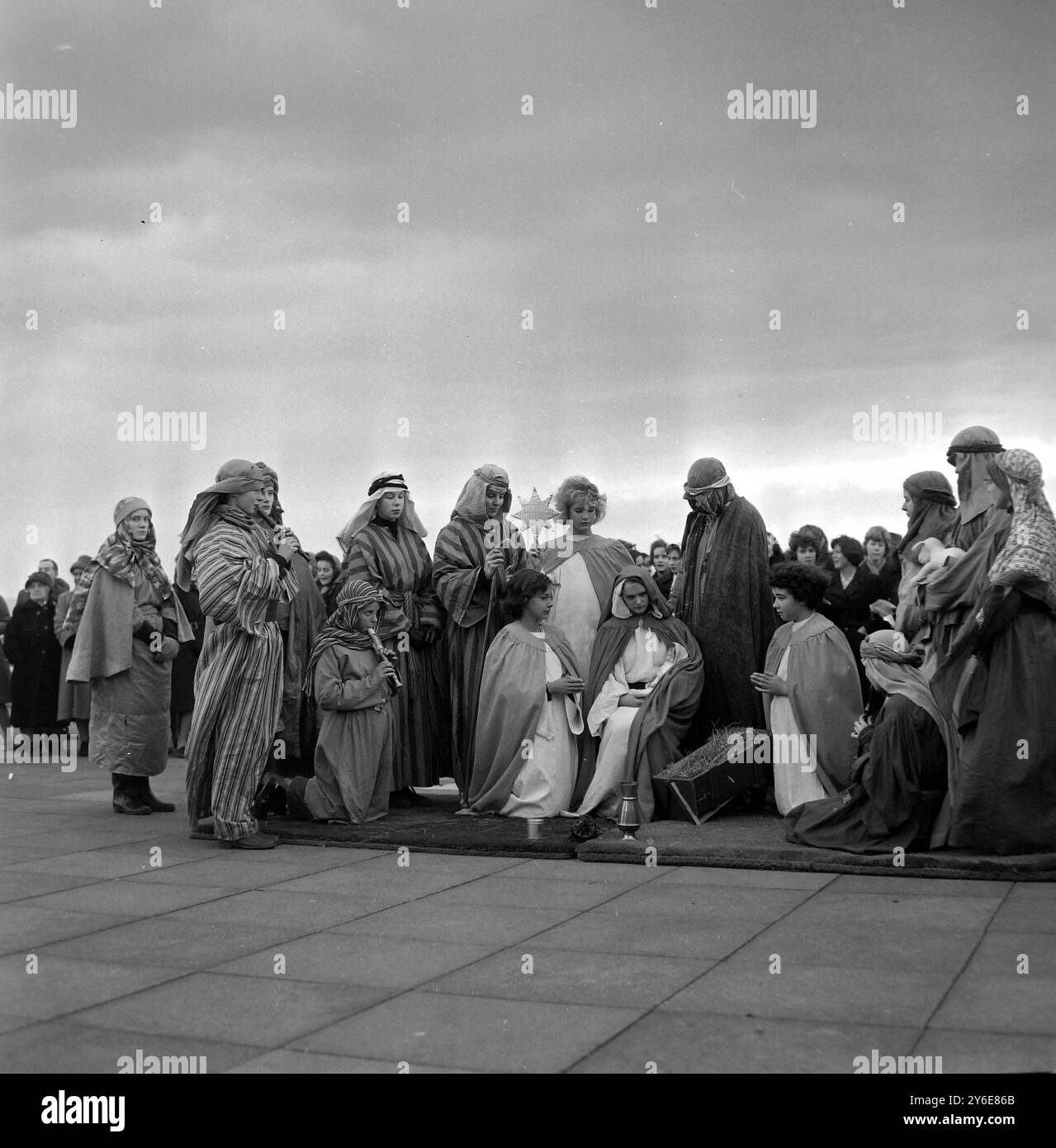 JENNIFER MALLOY CONVENT NATIVITY PLAY IN HOVE / ; 17 DECEMBER 1962 ...