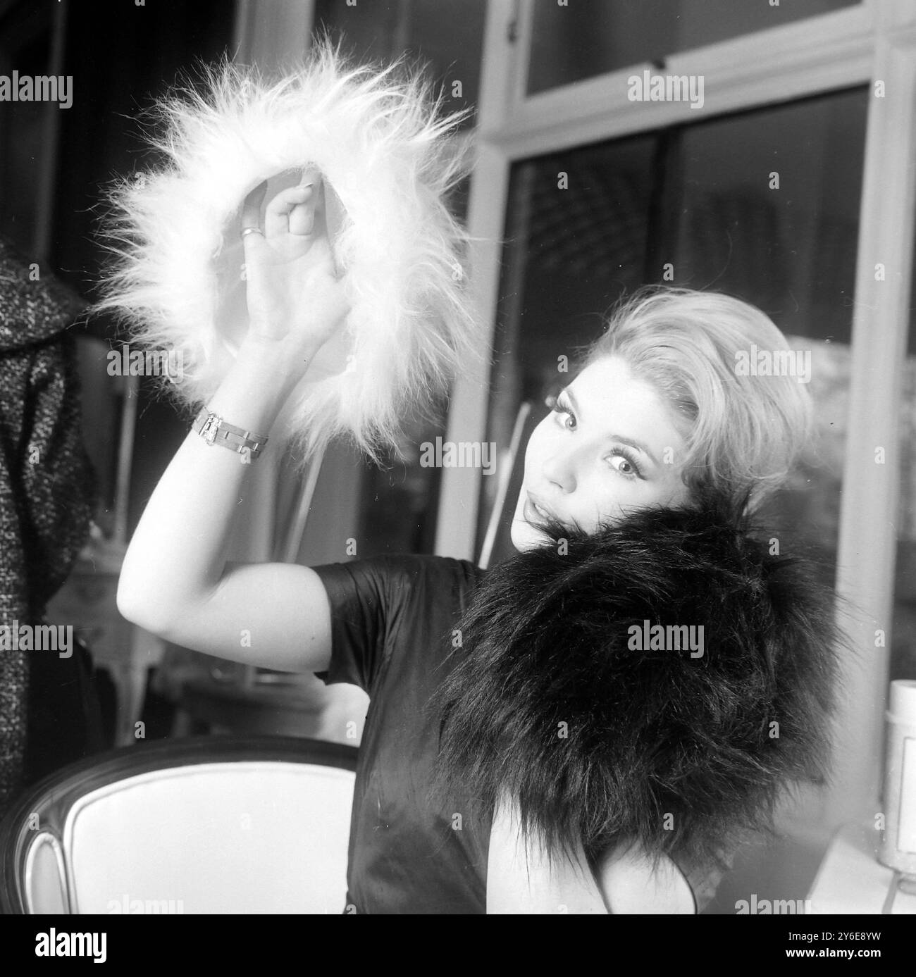 HAIR HAIRSTYLES HAT CUB WIG KNOWN AS WIGGIES ; 12 DECEMBER 1962 Stock ...