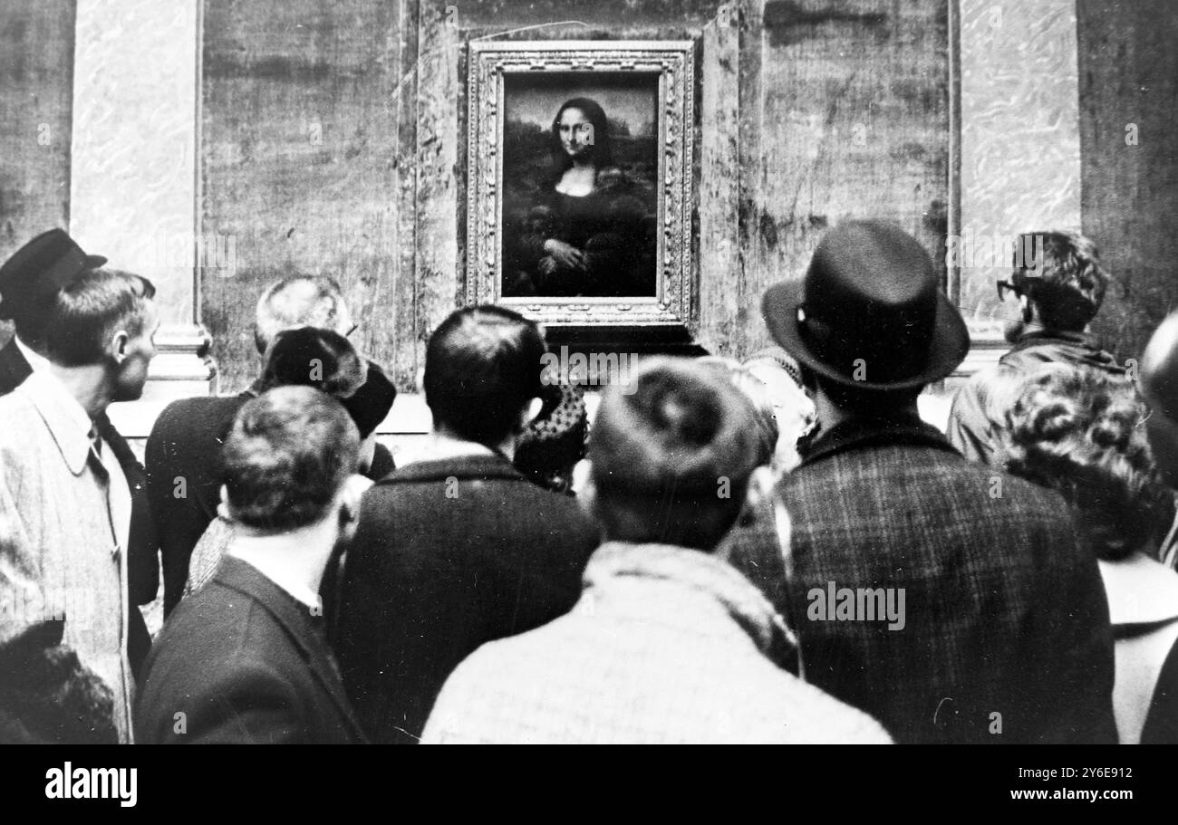 PAINTINGS MONA LISA SOON TO BE SHIPPED TO NEW YORK ; 12 DECEMBER 1962 ...