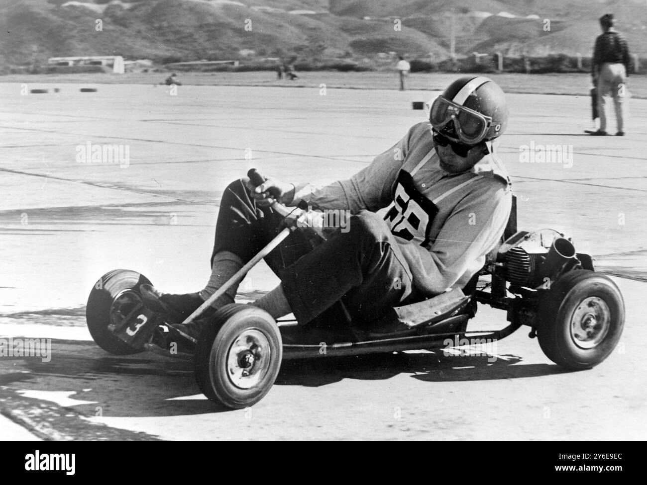 DUKE OF KENT ENJOYS GO KARTING IN HONG KONG ; 7 DECEMBER 1962 Stock ...