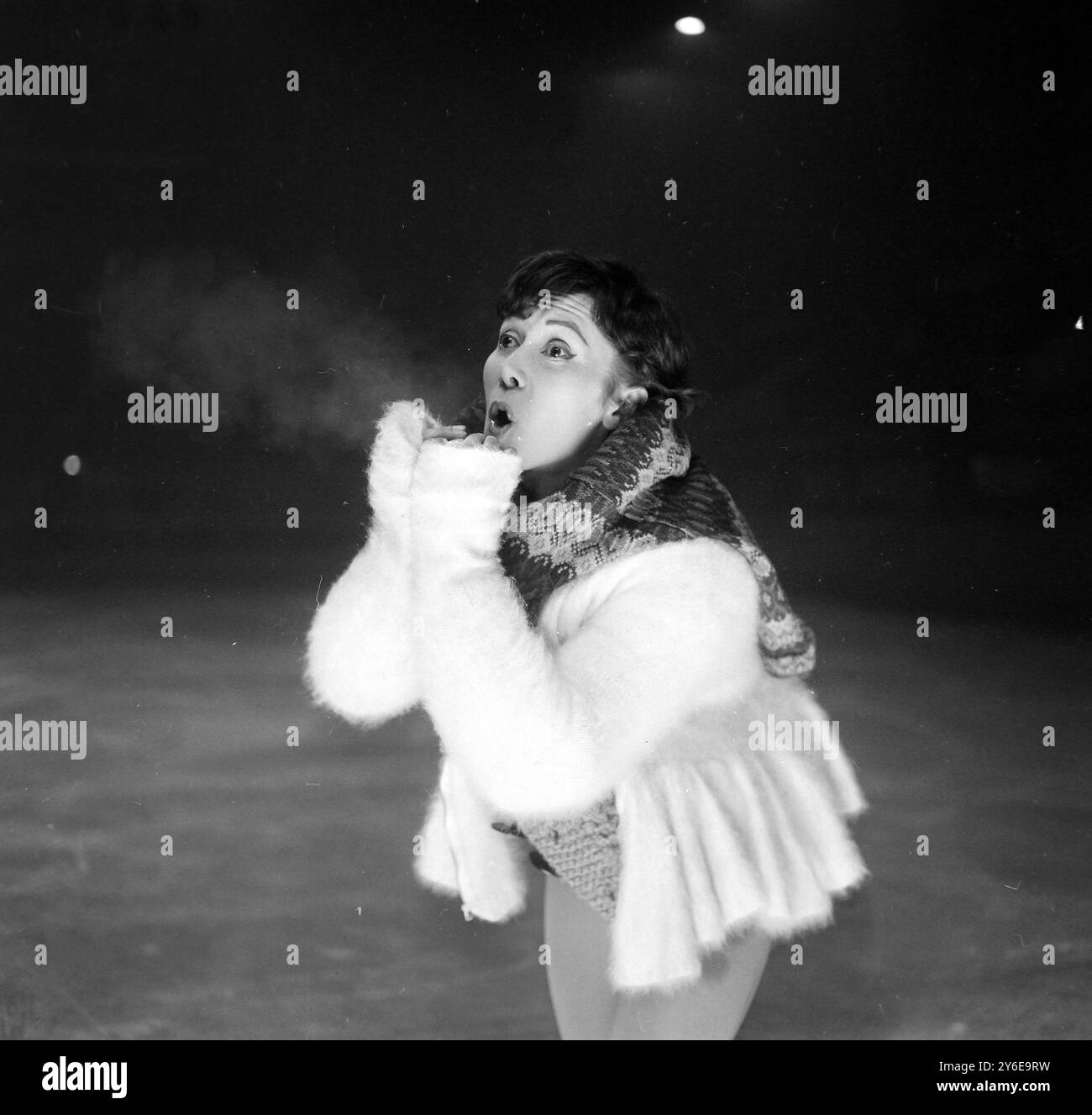 JACQUELINE DU BIEF REHEARSES PETER PAN ICE SHOW IN LONDON / ; 5 ...
