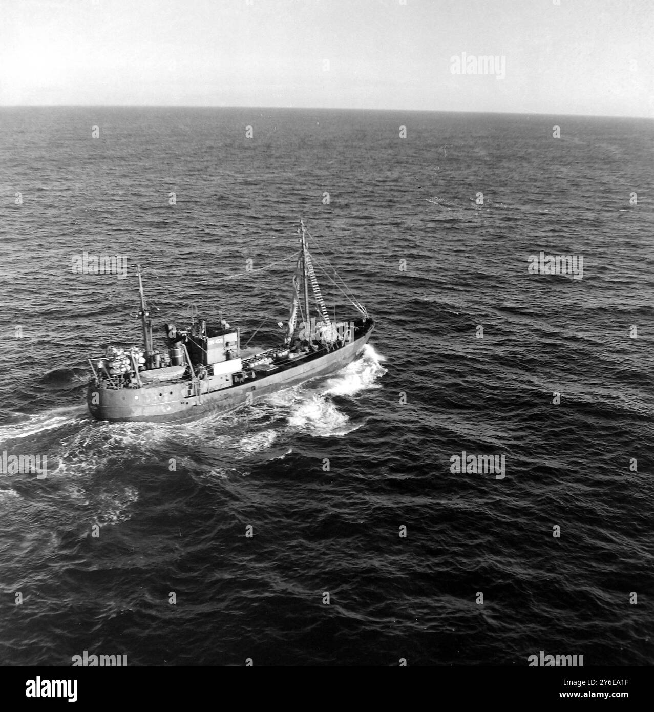 SHIPS TRAWLER RUSSIAN TRAWLERS OFF PLYMOUTH ; 5 DECEMBER 1962 Stock ...