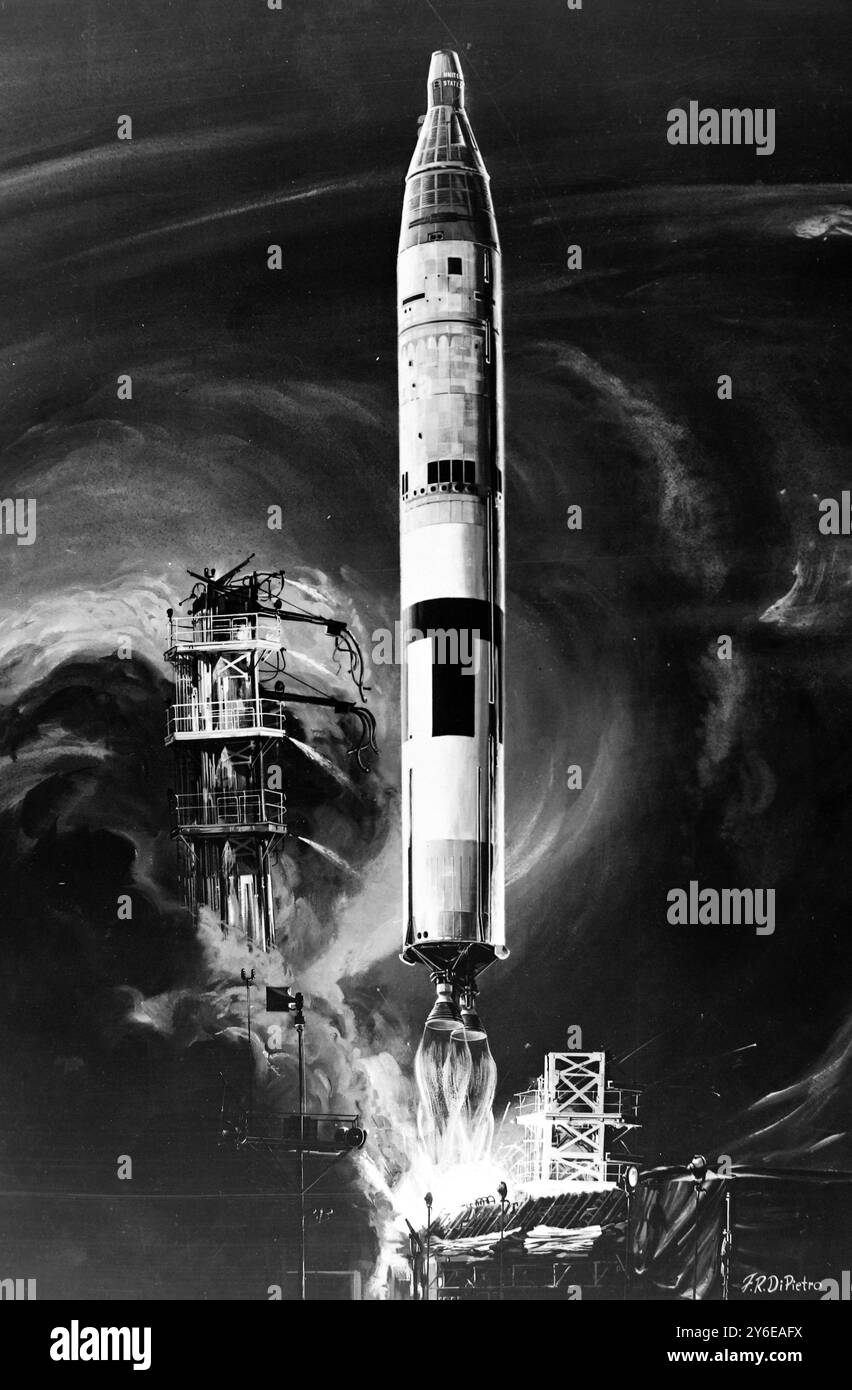 GUIDED MISSILE AND ROCKETS GEMINI TITAN II LAUNCHED ; 2 DECEMBER 1962 ...
