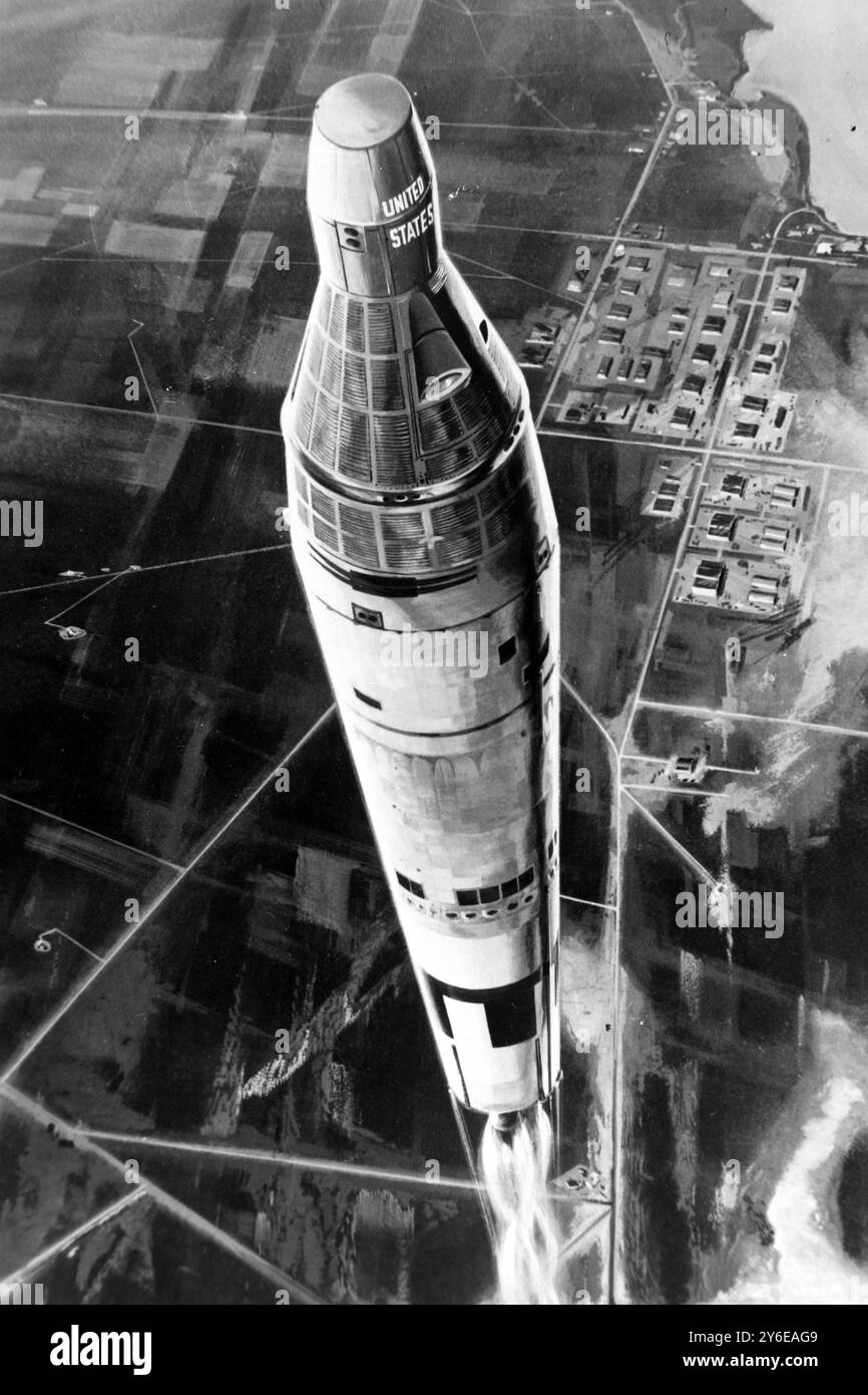 GUIDED MISSILE AND ROCKETS GEMINI TITAN II LAUNCHED ; 2 DECEMBER 1962 ...