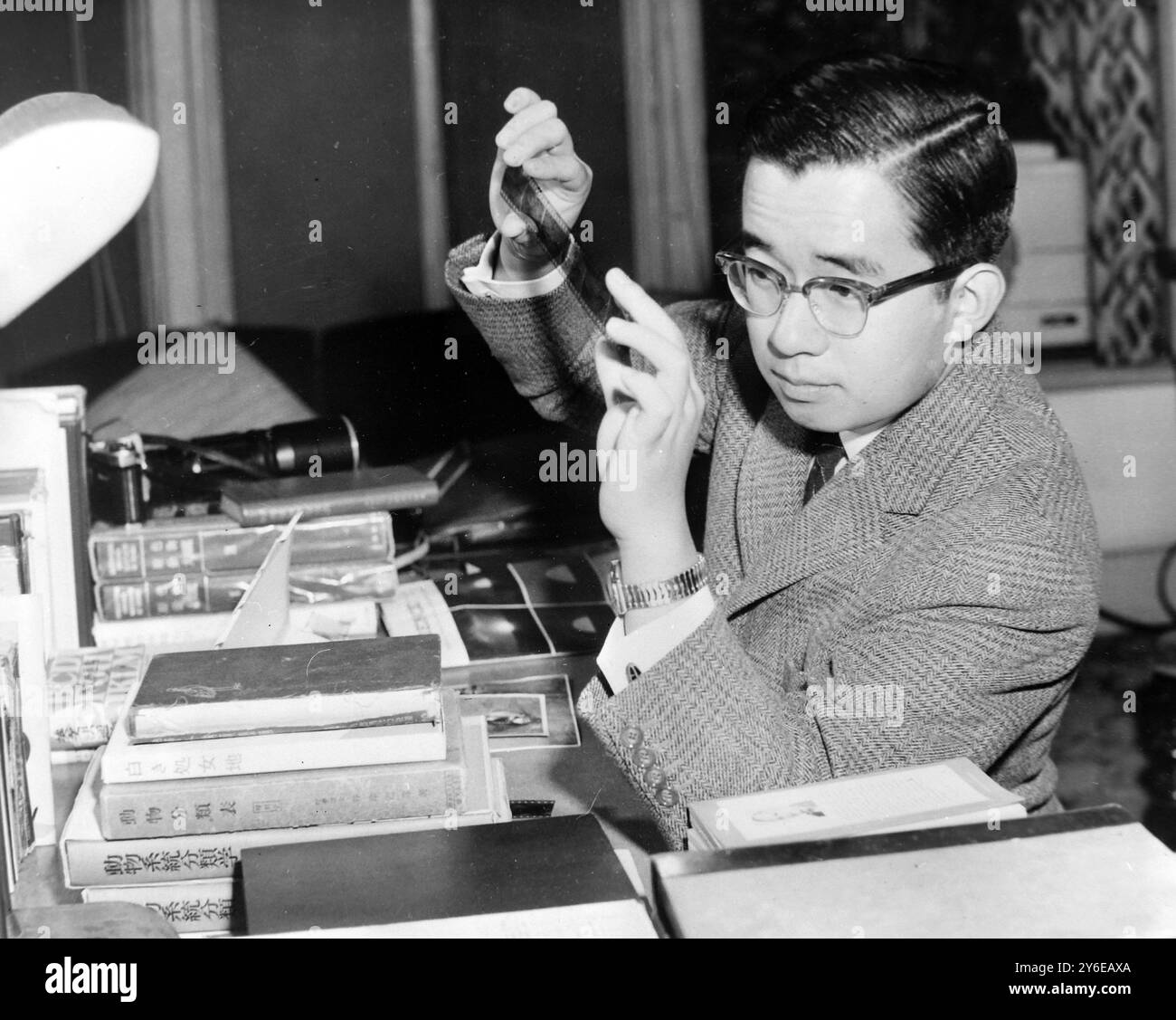 PRINCE YOSHI OF JAPAN ON HIS 27TH BIRTHDAY IN TOKYO ; 28 NOVEMBER 1962 ...