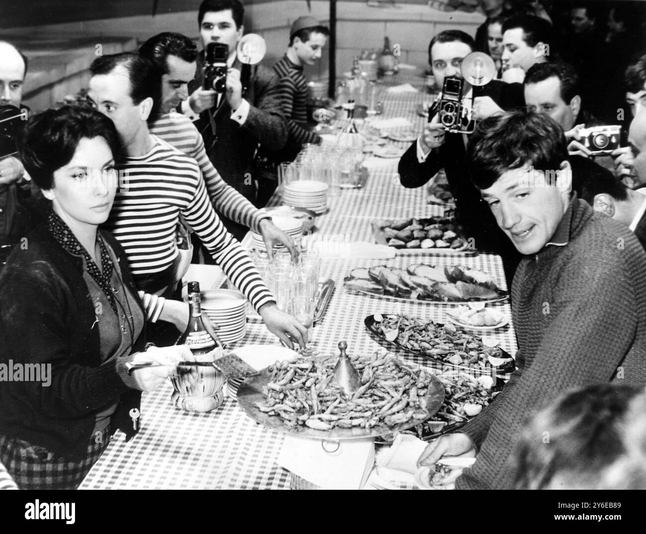 Gina lollobrigida belmondo hi-res stock photography and images - Alamy