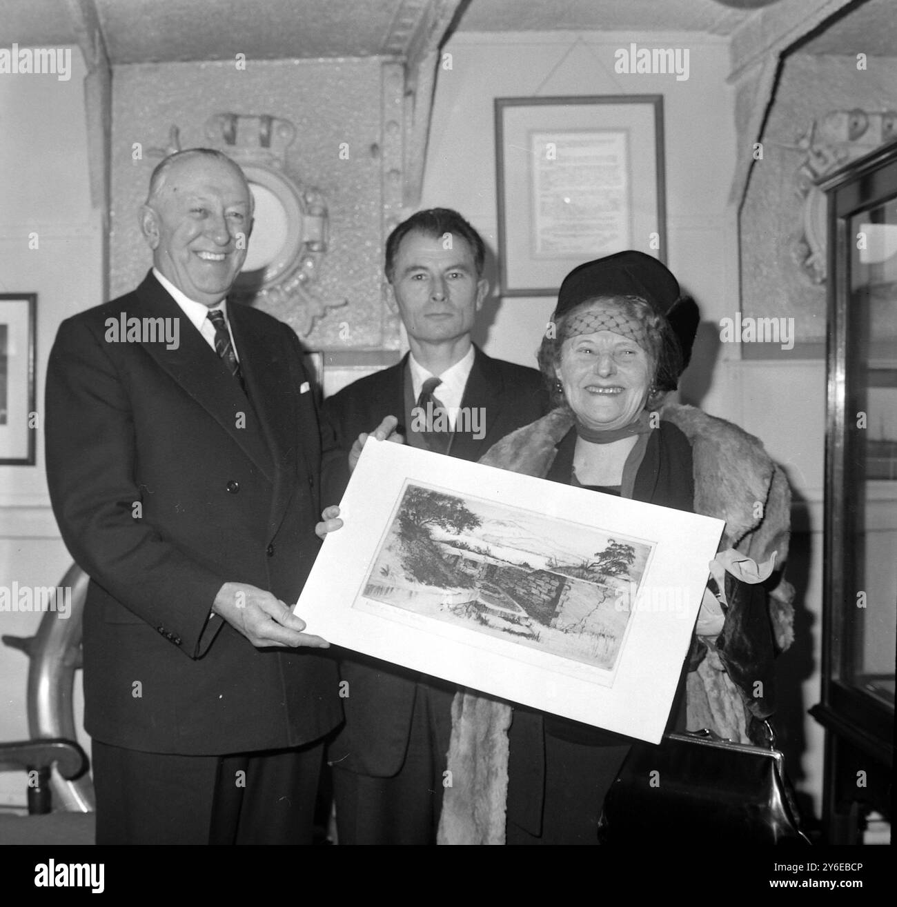 RICHARD BULL AND CATHERINE BULL GIVE ETCHING CAPTAIN ELVISH / ; 23 ...