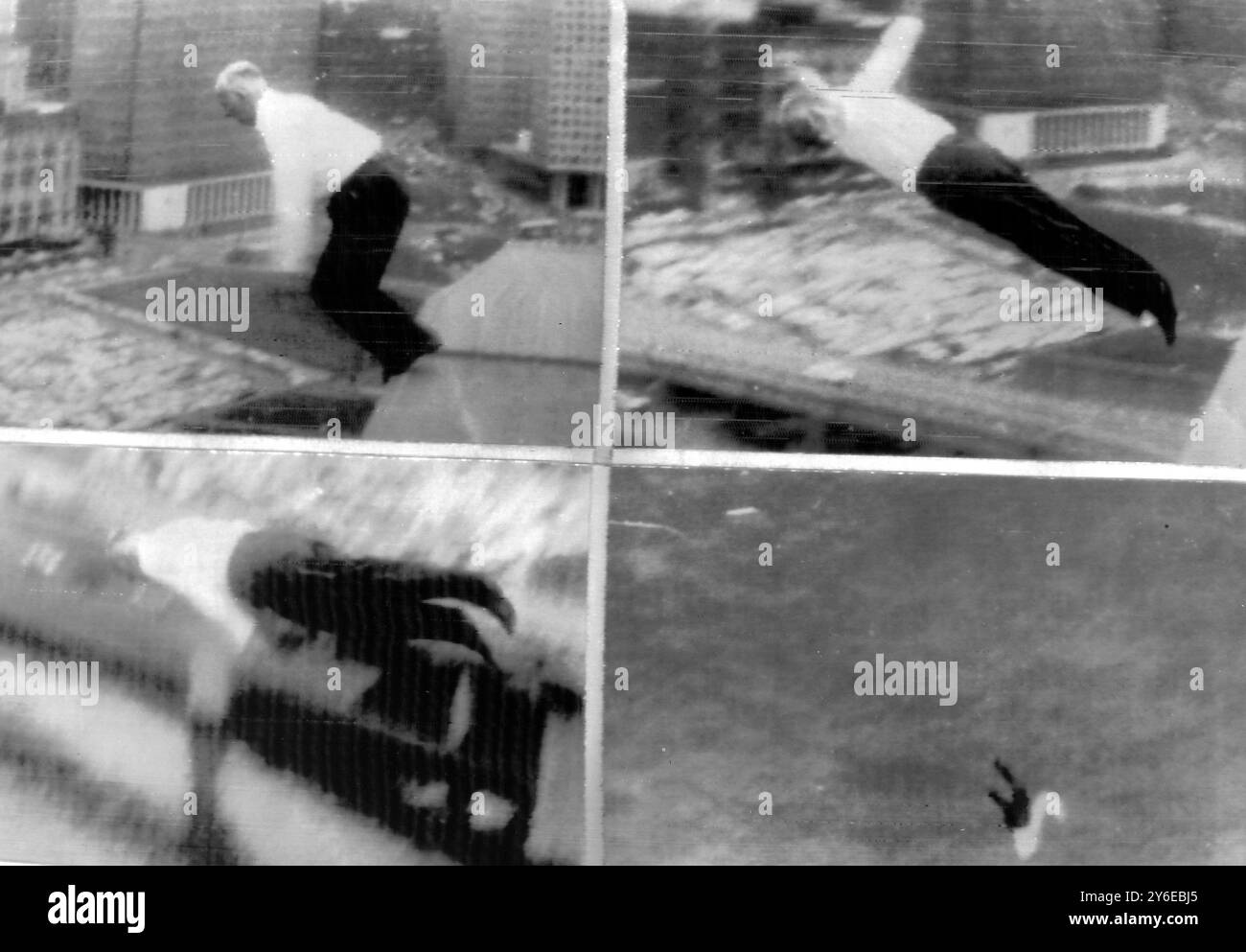 SUICIDE JOSEPH SLAVIN FALLING FROM BRIDGE ; 21 NOVEMBER 1962 Stock ...