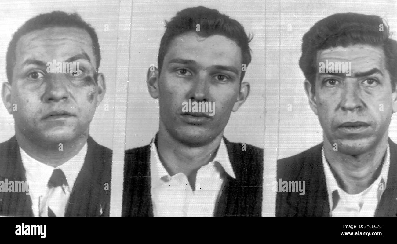 CUBAN TRIO ARRESTED BY FBI ; 17 NOVEMBER 1962 Stock Photo - Alamy