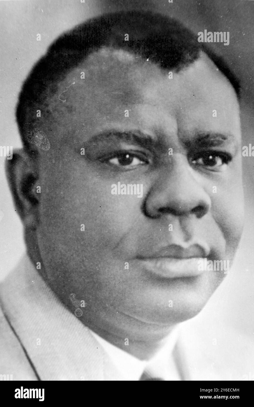 MCKINLEY A DESHIELD - PORTRAIT OF POLITICIAN, MINISTER FROM GOVERNMENT ...