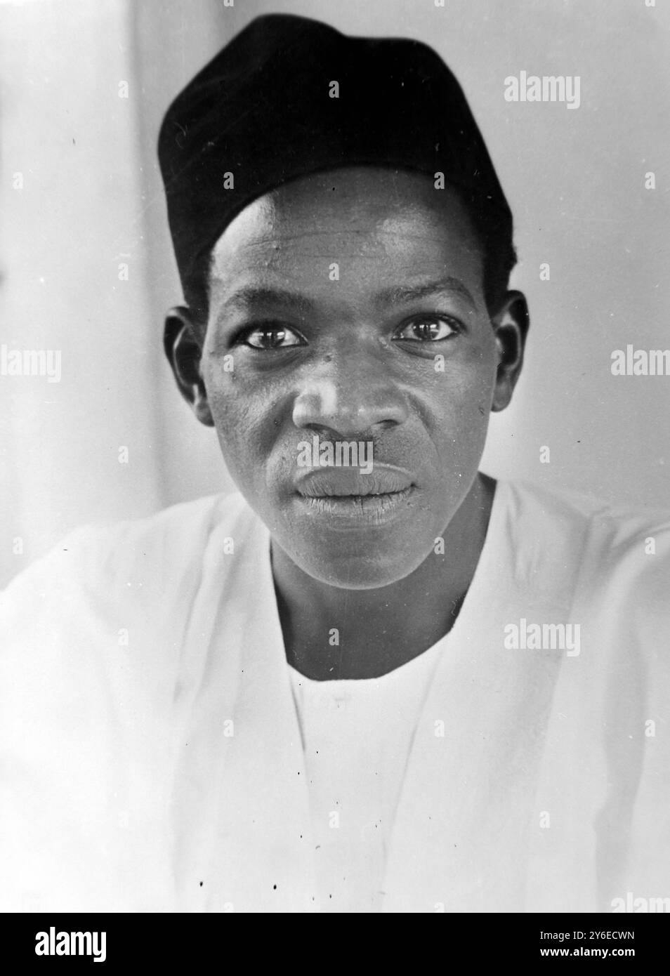 MUHAMMADU NASIR - AFRICAN POLITICIAN, PORTRAIT OF MINISTER OF NORTHERN ...