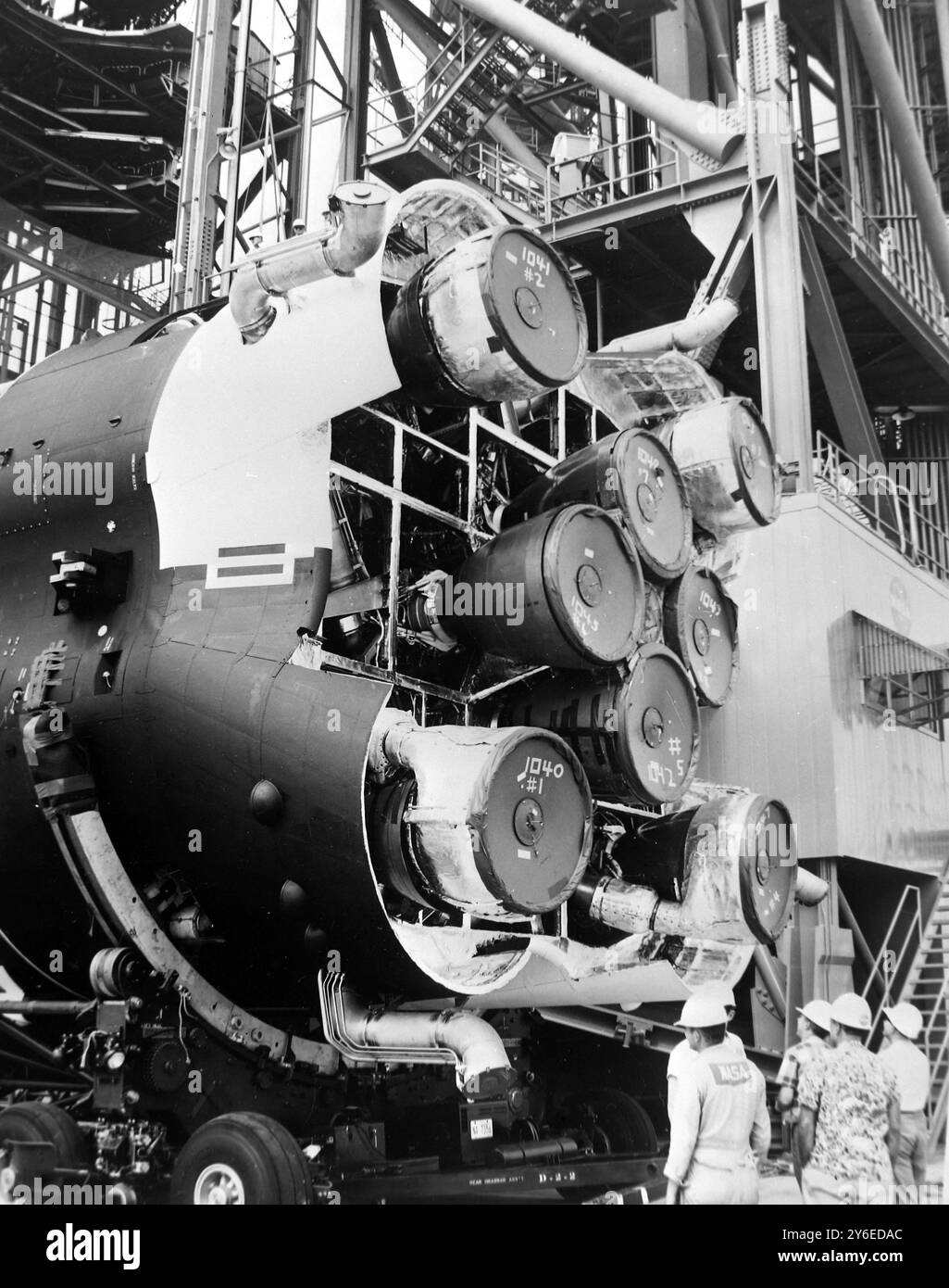 GUIDED MISSILE AND ROCKETS SATURN C1 SPACE VEHICLE ; 12 NOVEMBER 1962 ...