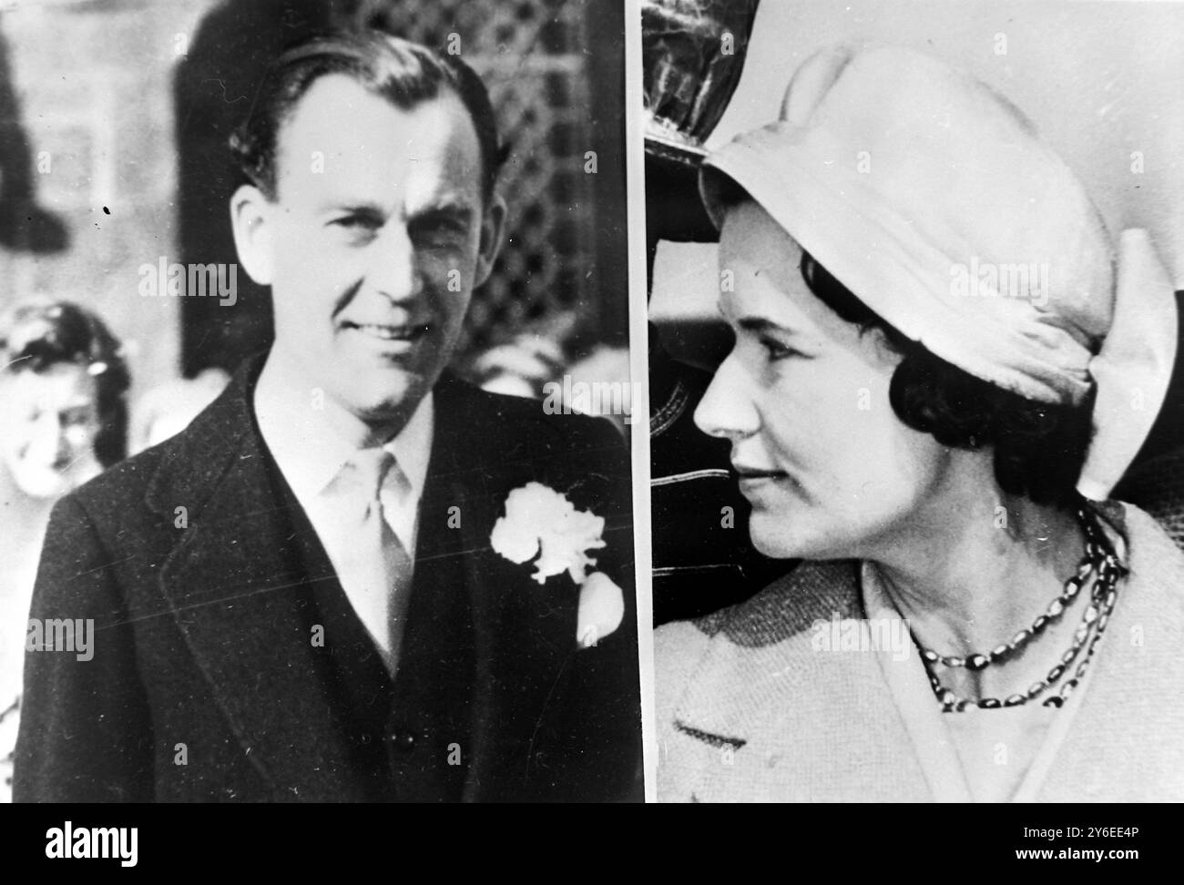 THOMAS GALBRAITH WITH WIFE / ; 8 NOVEMBER 1962 Stock Photo - Alamy