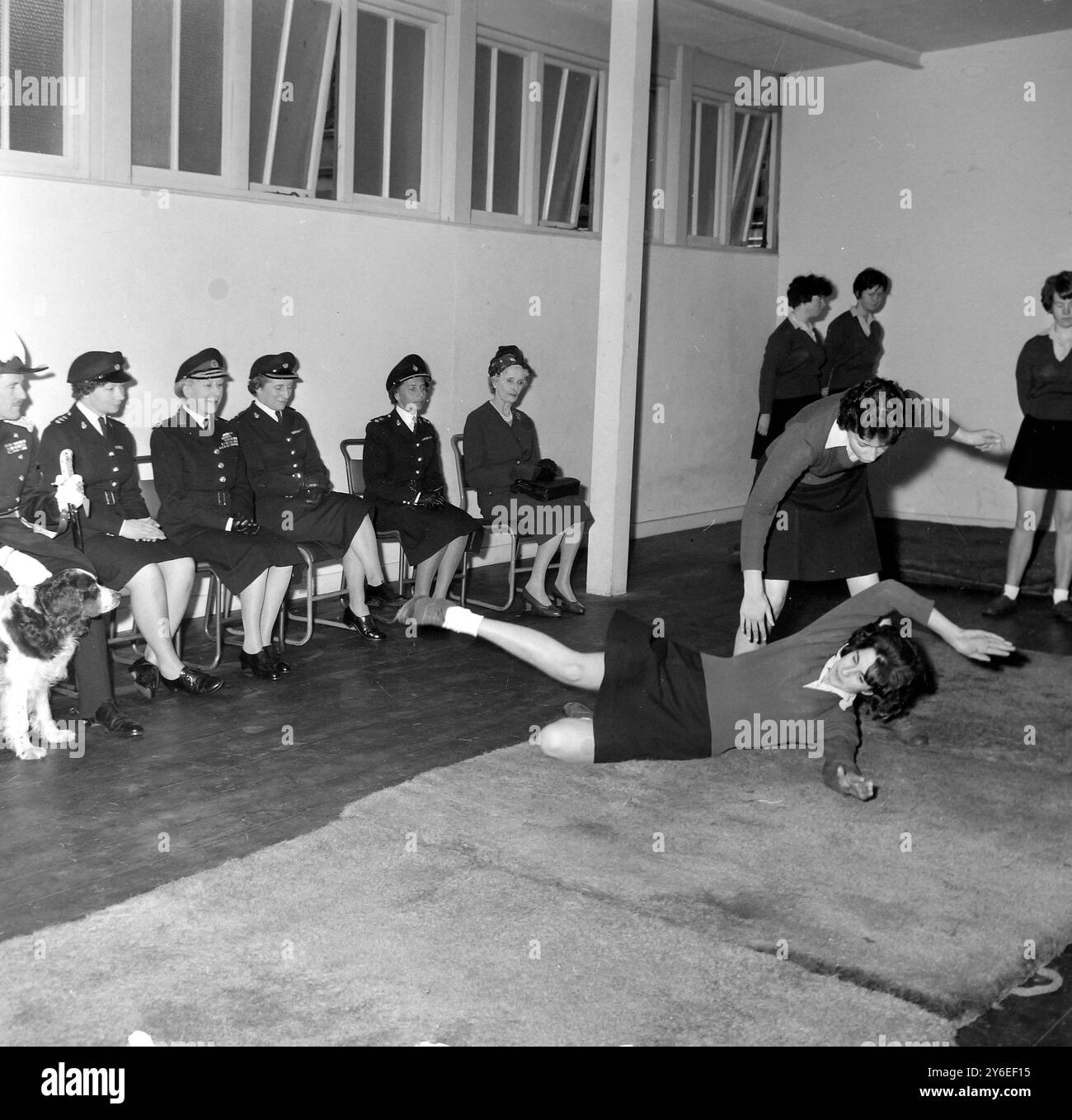 PRINCESS ROYAL AT KENSINGTON PALACE BARRACKS LONDON ; 2 NOVEMBER 1962 ...