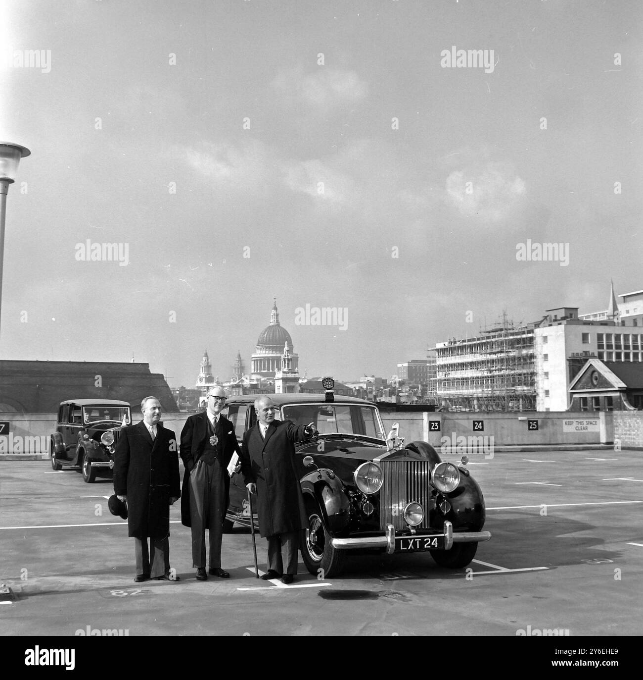 LORD MAYOR OF LONDON FREDERICK HOARE MULTI-STOREY CAR PARK OPENS / ; 29 ...