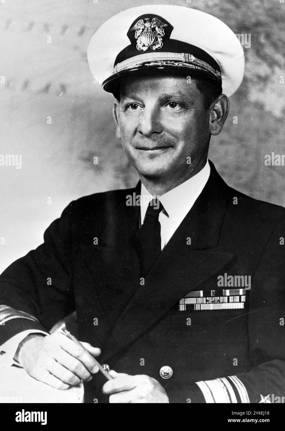 VICE ADMIRAL HORACIO RIVERO PORTRAIT / ; 27 OCTOBER 1962 Stock Photo - Alamy