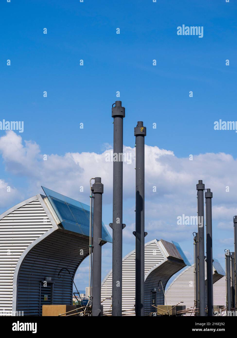 Cardiff Tidal Lagoon, Cardiff Bay Barrage, Cardiff, Wales, UK, GB Stock ...