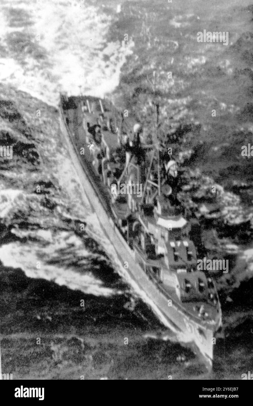 CUBAN CRISIS US DESTROYER ON PATROL ; 26 OCTOBER 1962 Stock Photo - Alamy