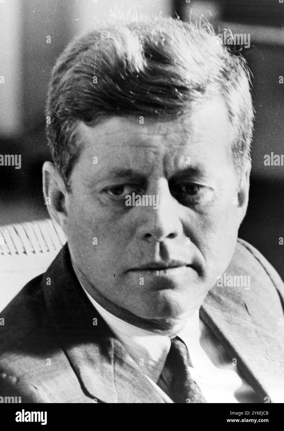 John f kennedy 1960 portrait hi-res stock photography and images - Alamy