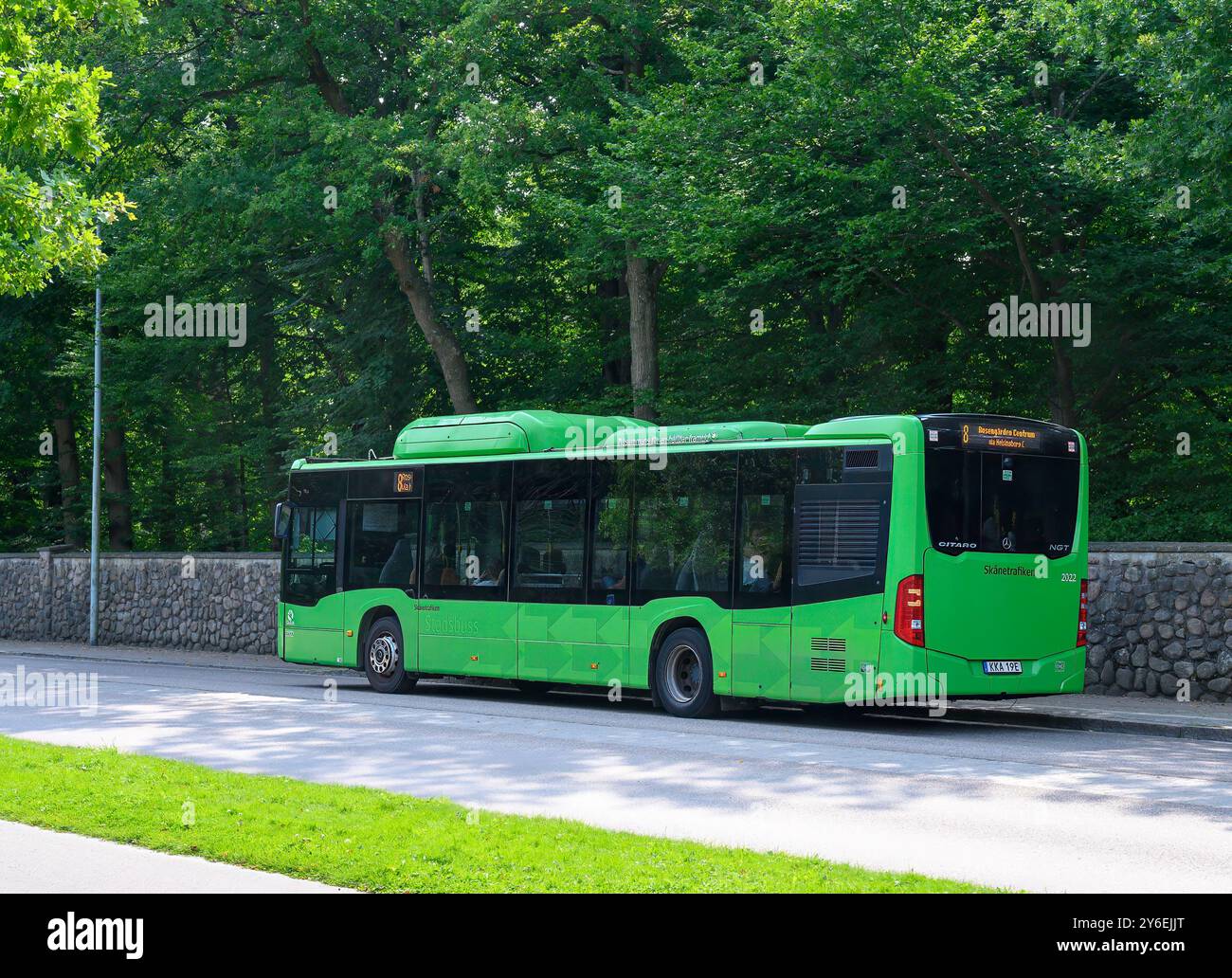 Bus stop along route hi-res stock photography and images - Alamy