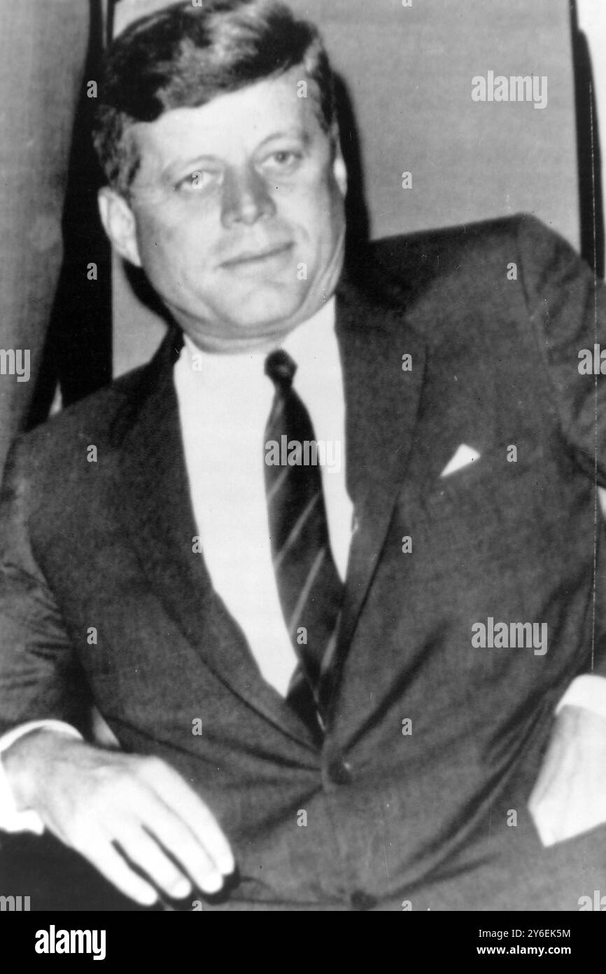 US AMERICAN PRESIDENT JOHN F KENNEDY SPEECH ON CUBAN BLOCKADE / ; 23 ...