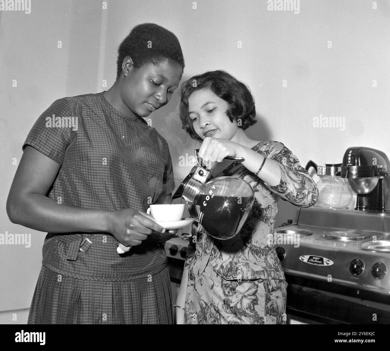 History of coffee machine hi-res stock photography and images - Alamy