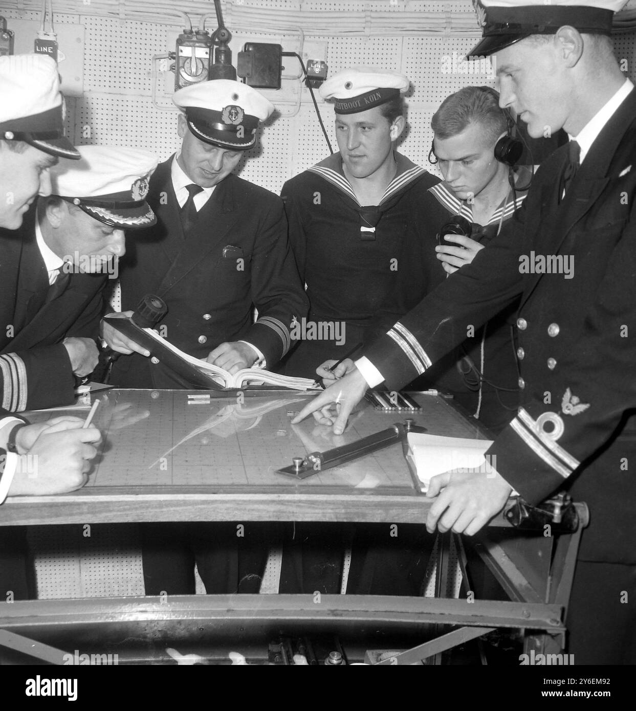 GERMAN CREW TRAIN IN PORTLAND / ; 18 OCTOBER 1962 Stock Photo - Alamy